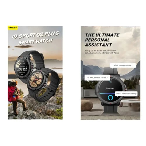 Smartwatch GPS Sports Bluetooth Αδιάβροχο Awei H39 Μπεζ | G for Gadget