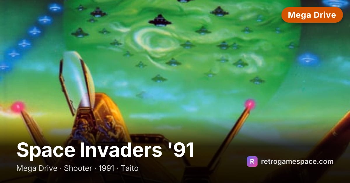 Play Space Invaders '91 Online | RetroGameSpace