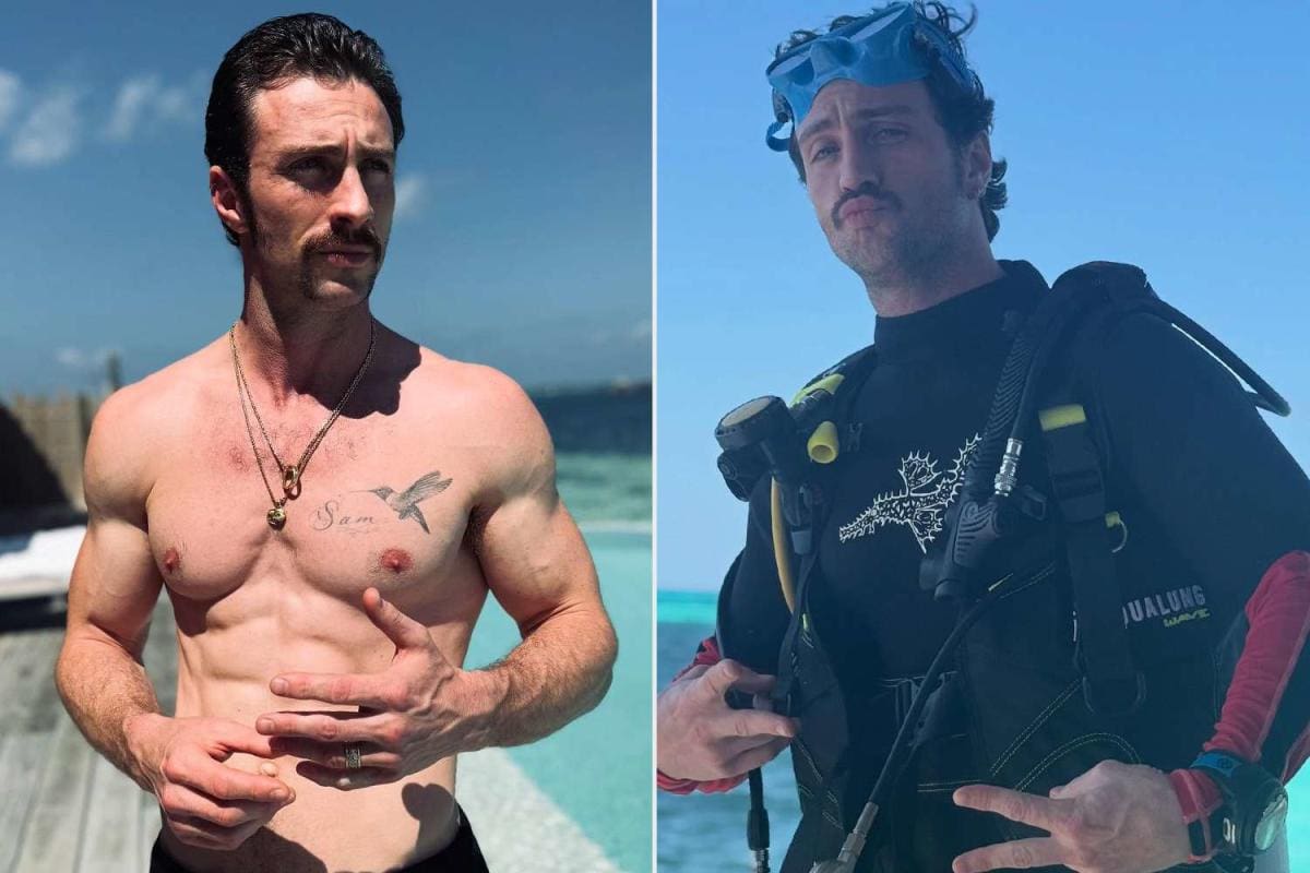 Aaron Taylor-Johnson's Adventurous Getaway with Wife Sam | Miami Daily Life