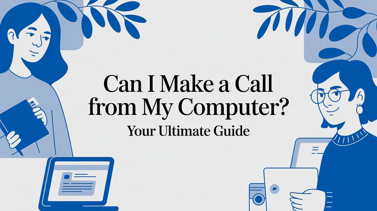 Can I Make a Call from My Computer? Your Ultimate Guide | CallSky.io