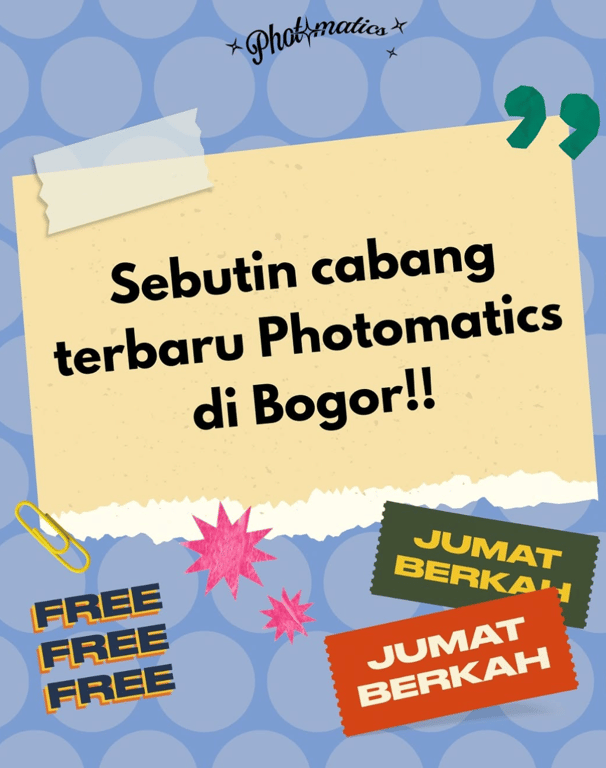 Photomatics Bagi-Bagi Voucher Gratis Tiap Minggu! Jangan Sampai ...