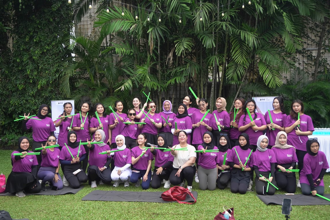 30+ Creators Meriahkan Acara Ikan Galau Sports Day Pound Fit Session ...