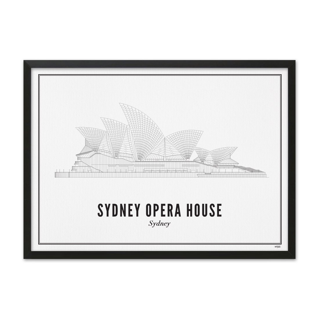 Poster of Sydney - Sydney Opera House | WIJCK.