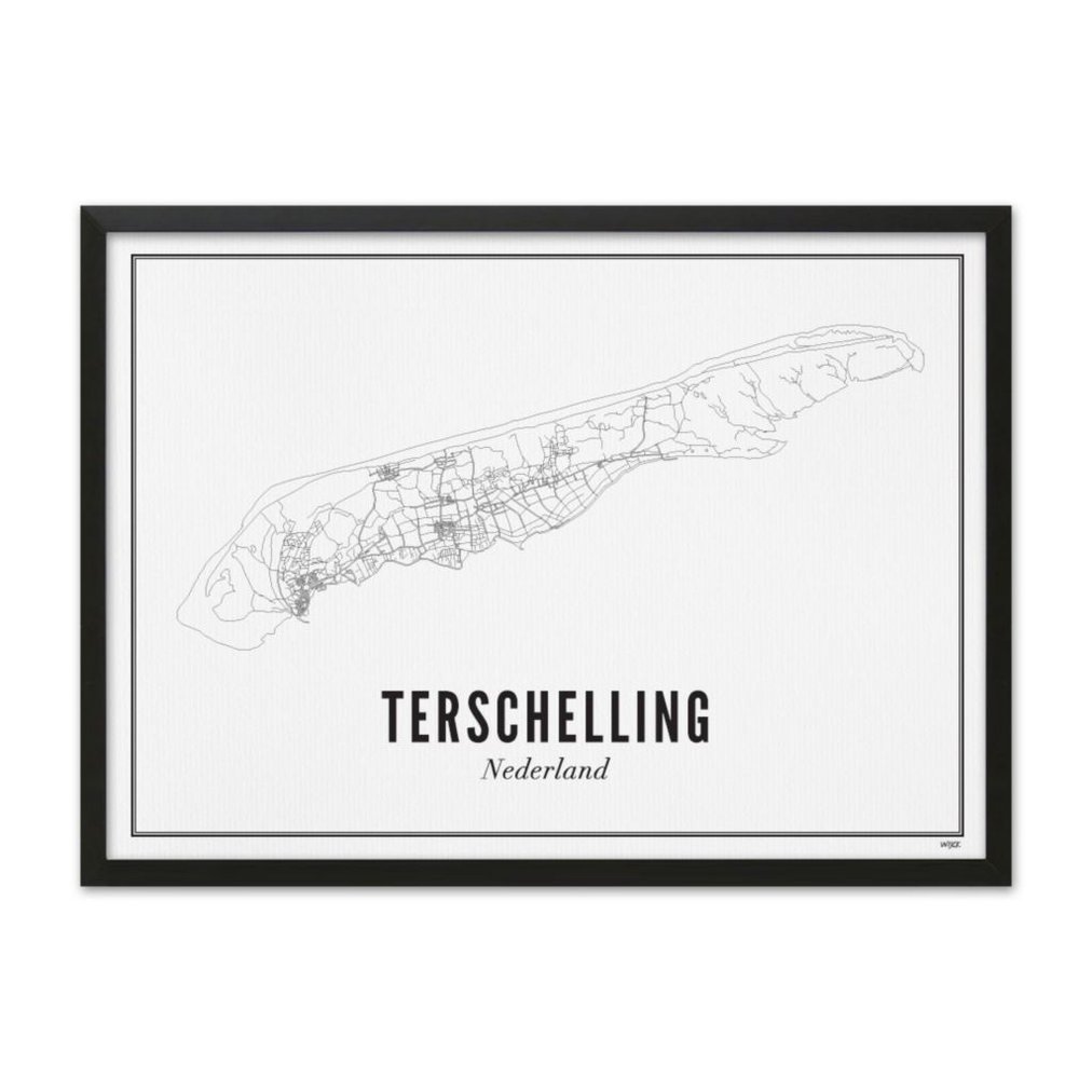 Poster of Terschelling - City | WIJCK.