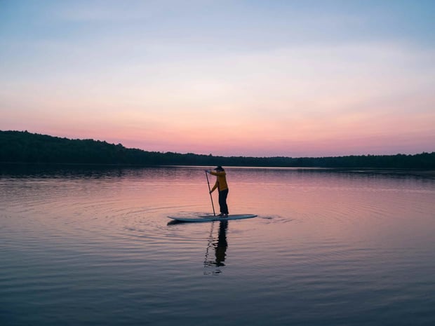 The mental and physical benefits of paddleboarding