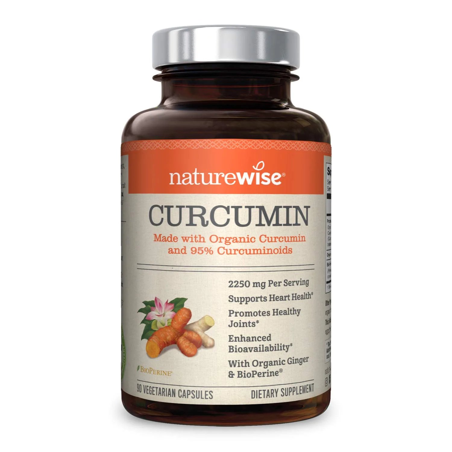 NatureWise Curcumin Turmeric - Longevity LIVE
