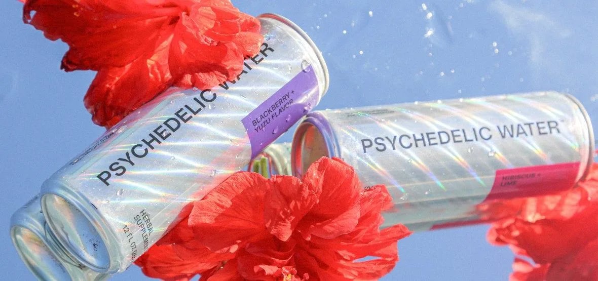 Psychedelic Water Launches In The United States - Longevity LIVE