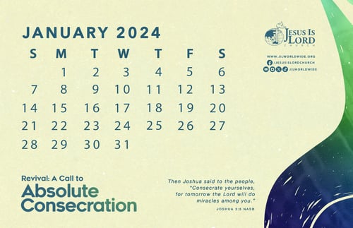 January Downloadables - Jesus Is Lord Church Worldwide