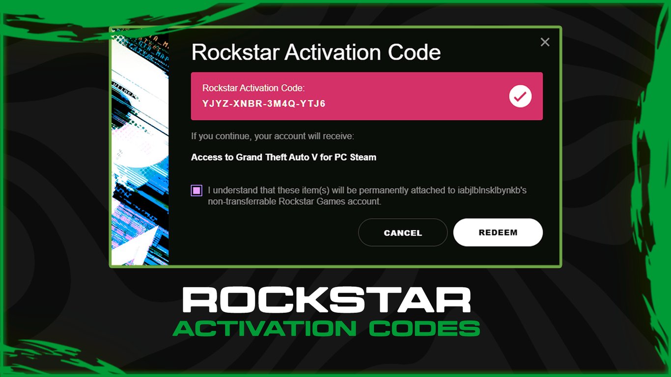 Rockstar Activation Code