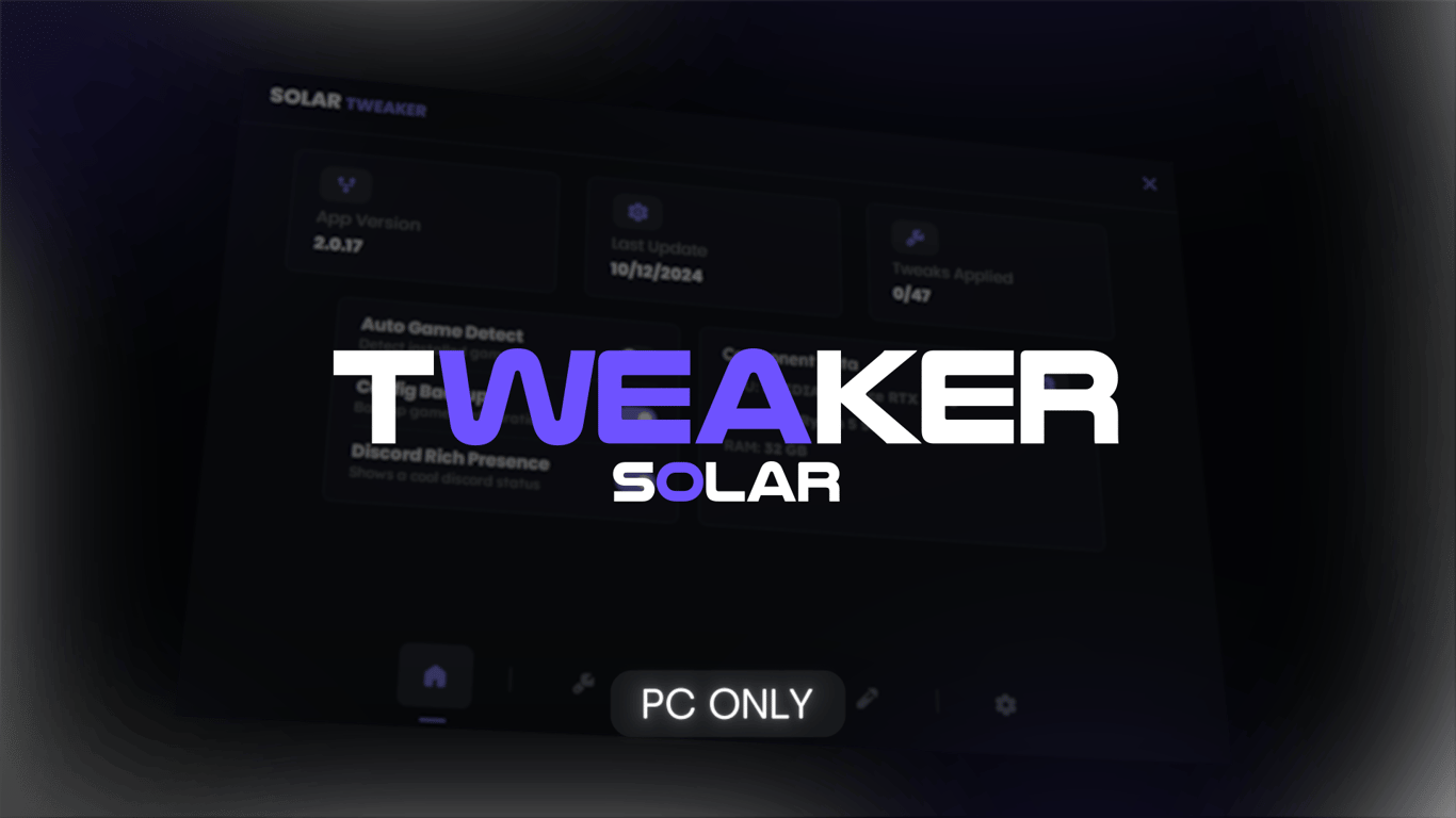 Solar Tweaker