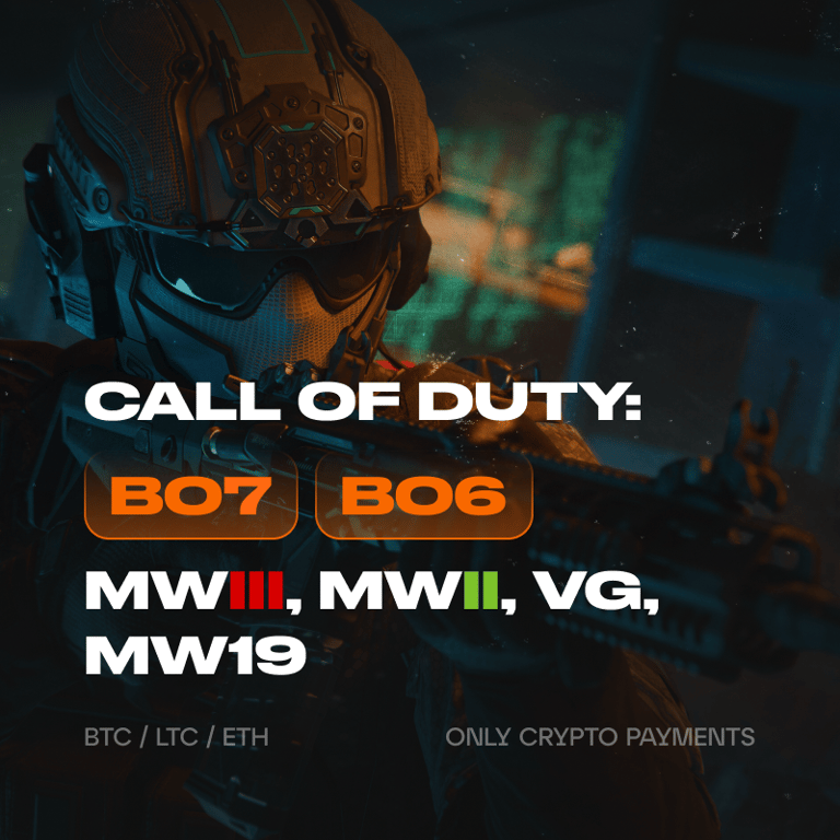 CALL OF DUTY : MW3 MW2 / MW / WZ / WZ2