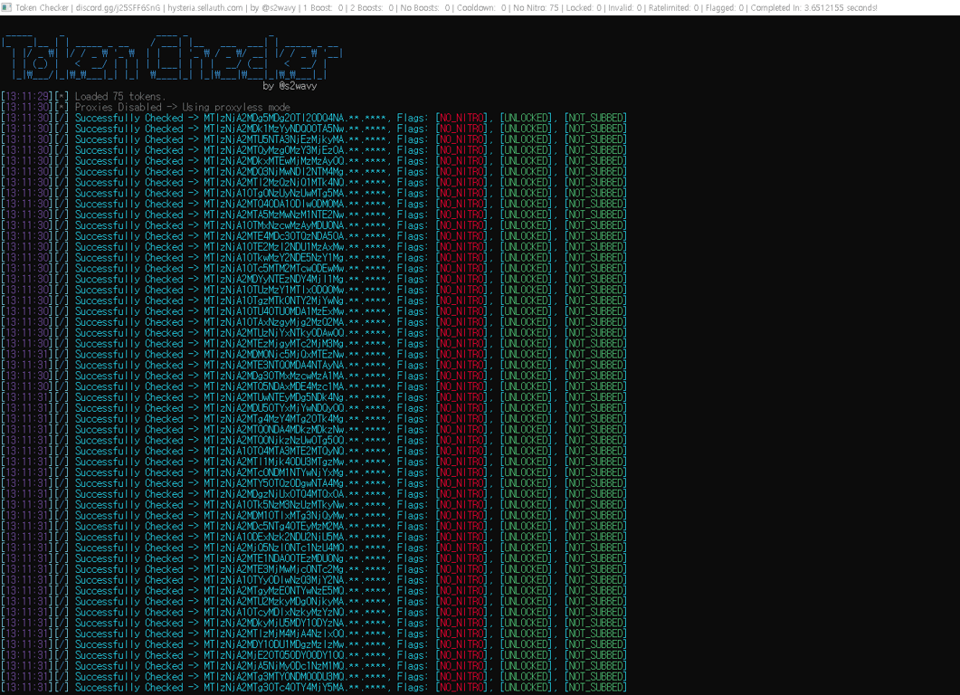 Token Checker [ LIFETIME ]