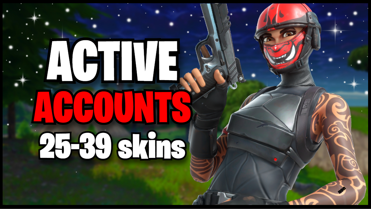 25-39 skinned accounts