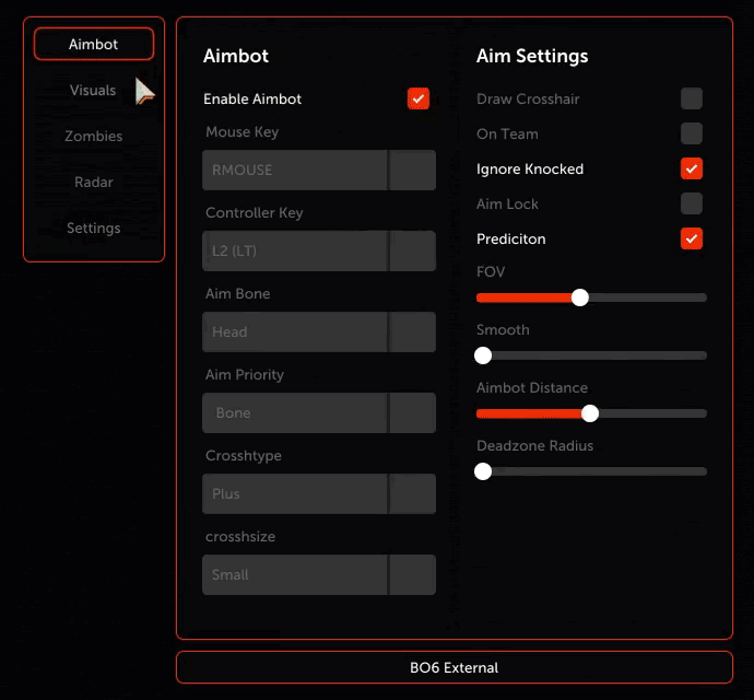 BO6 External Chair + Spoofer