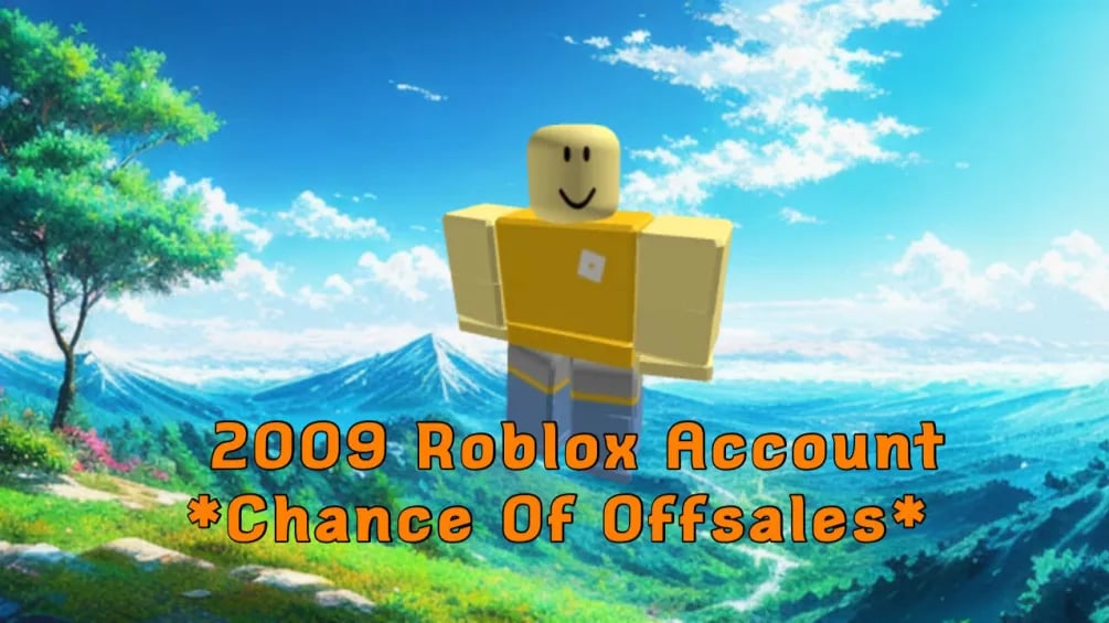 What Makes a Roblox Account from the Noughties Special?