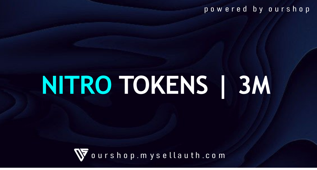 3m Nitro Tokens ( UHQ ) ( FA )