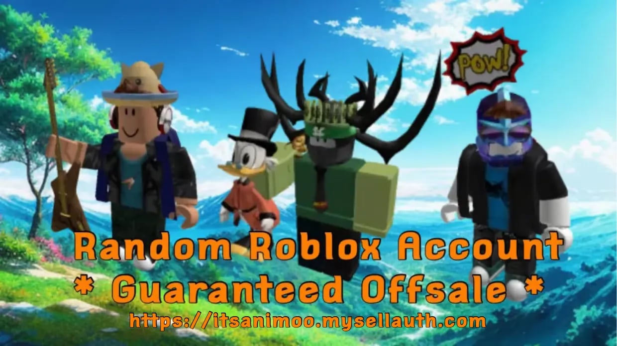 Random Roblox Account | 1+ Offsale | *Unverified*