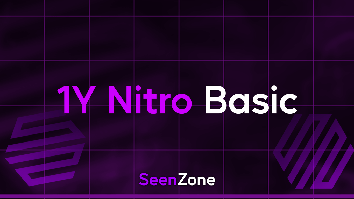 1 Year Nitro Basic - SeenZone