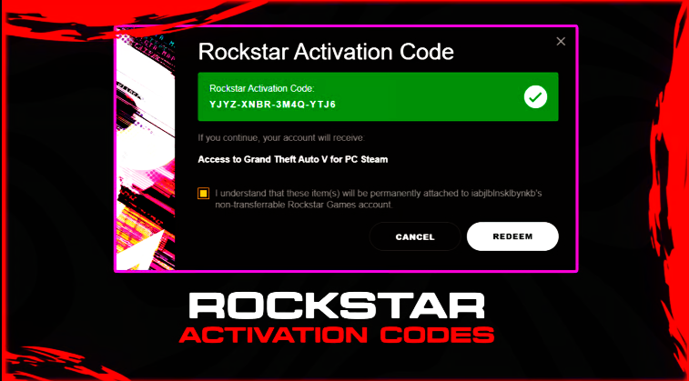 Rockstar Activation Codes