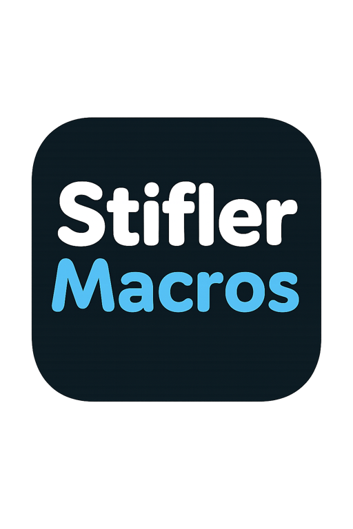 Reviews - Stifler Macros