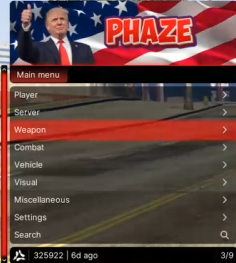 Phaze Menu / Nexus Menu