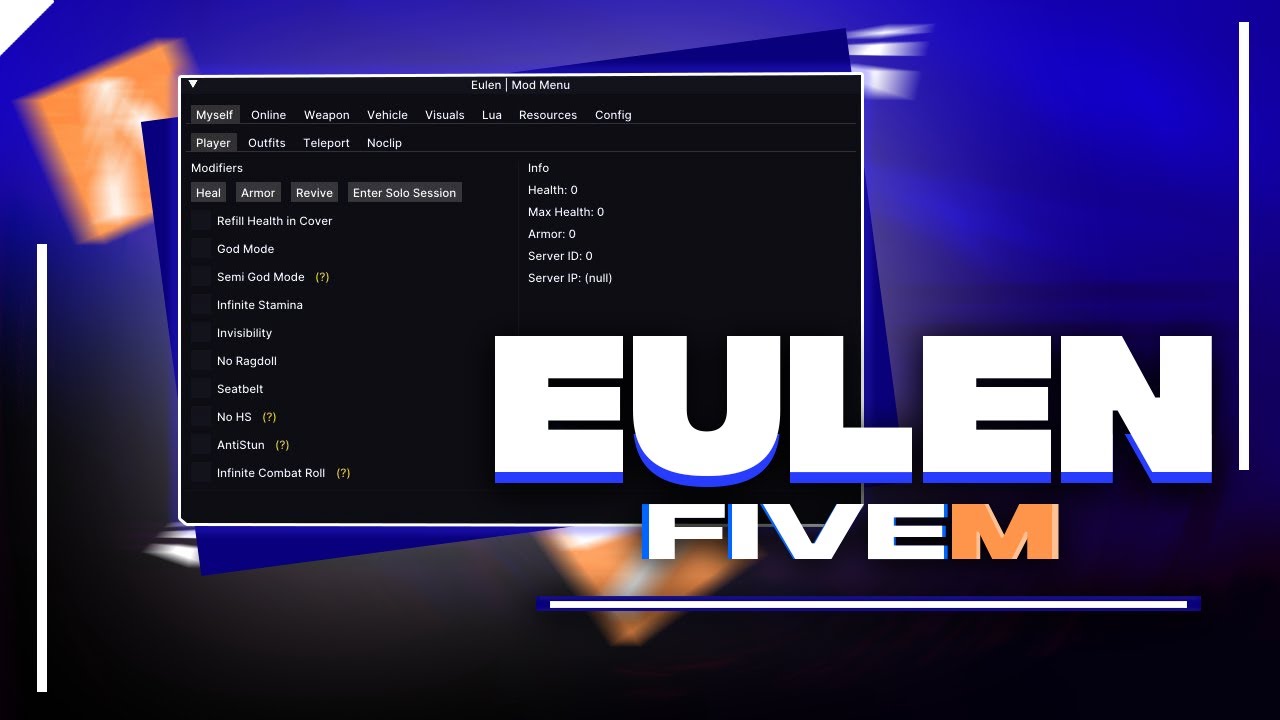 Eulen | Premium FiveM Cheat - EvolveMods