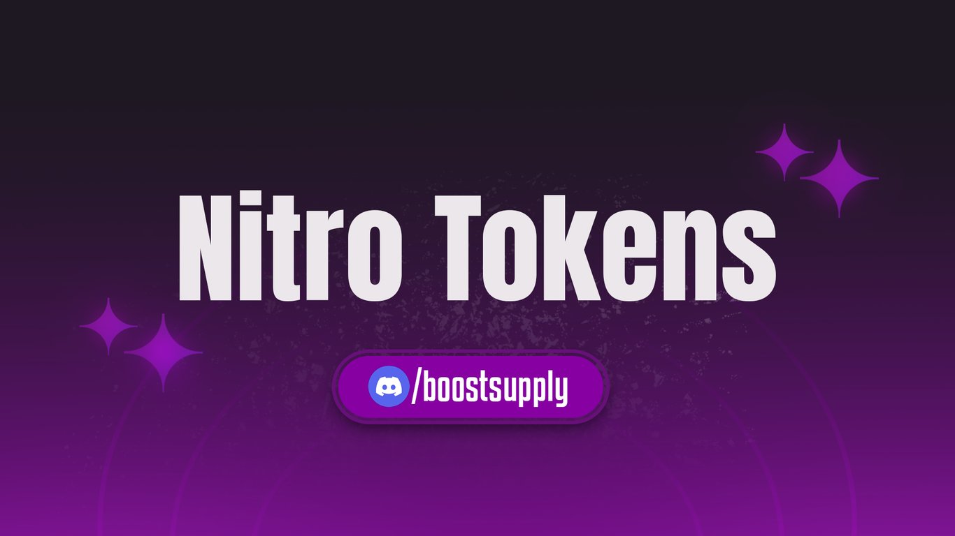 Nitro Tokens [3 Month]