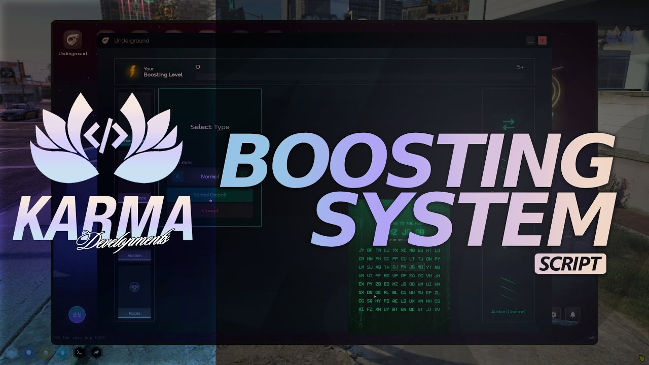Fivem - Boosting 4.0 System {QBCore/ESX}