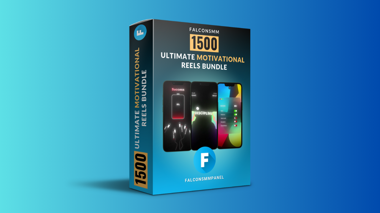 1500+ Motion Graphics Motivational Reels Bundle