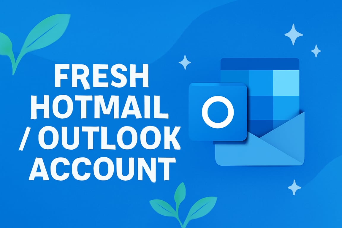 Fresh Hotmail / Outlook Accounts