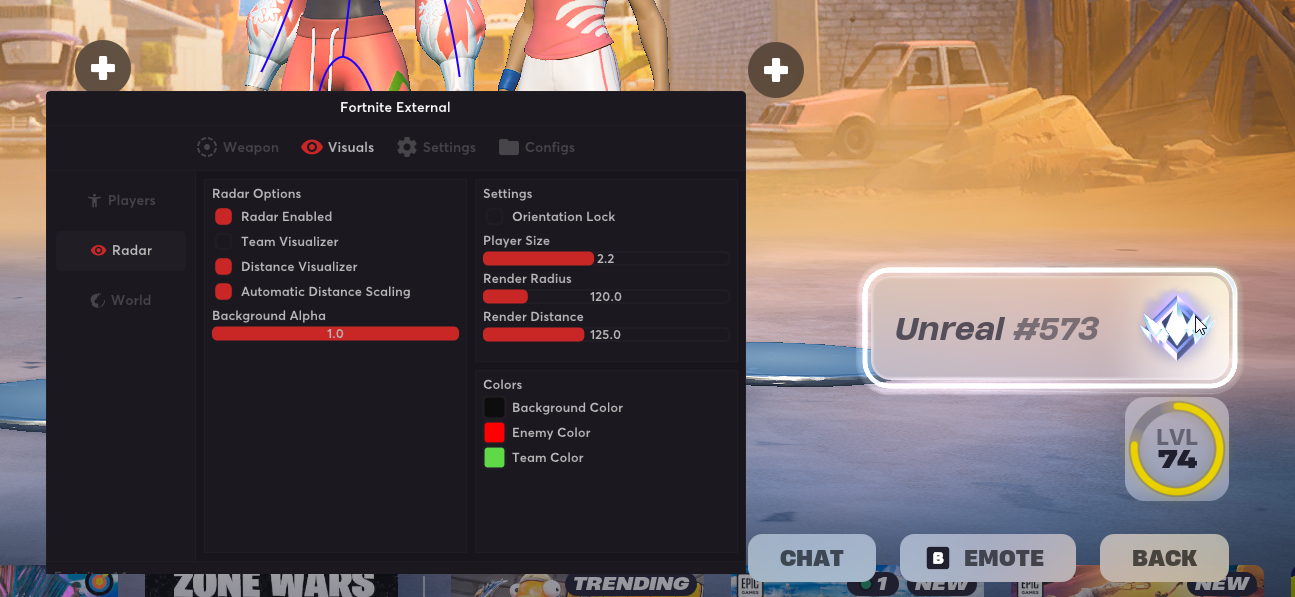 Disconnect - Fortnite External