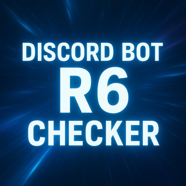Discord R6 Checker