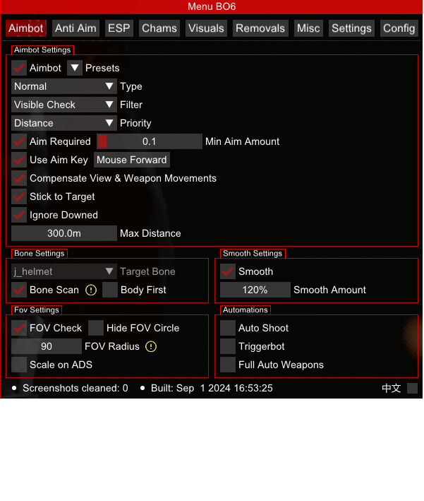 BO6 Ombra Chair + Spoofer - VIPER-WARE