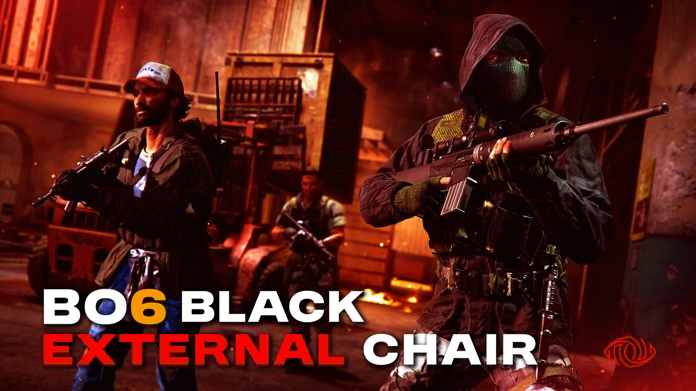 BO6 BLACK EXTERNAL CHAIR