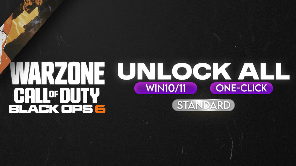 COD BO6/WZ4 UNLOCK ALL