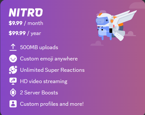 Nitro Boost Monthly Legal Paid