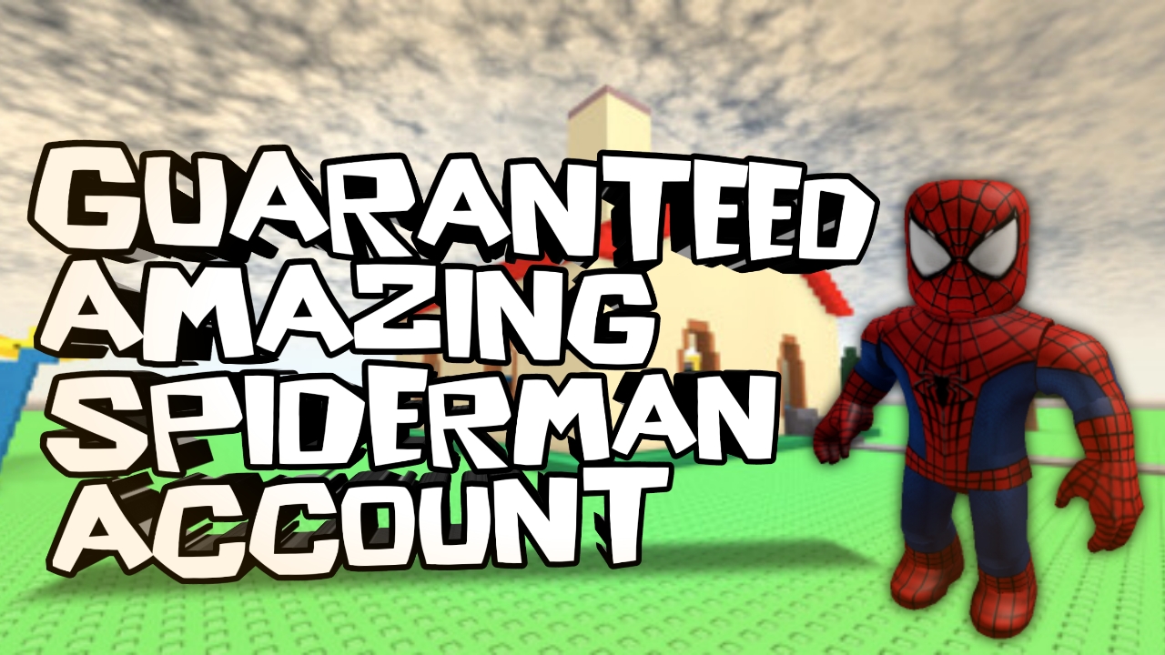 Roblox Guaranteed Amazing Spiderman Bundle Account ( Chance Of Offsales)