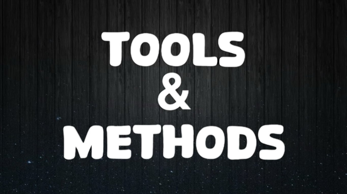 1.100 TOOLS & METHODS