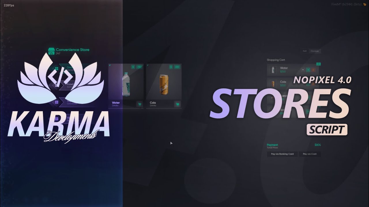 Fivem - Stores 4.0 System