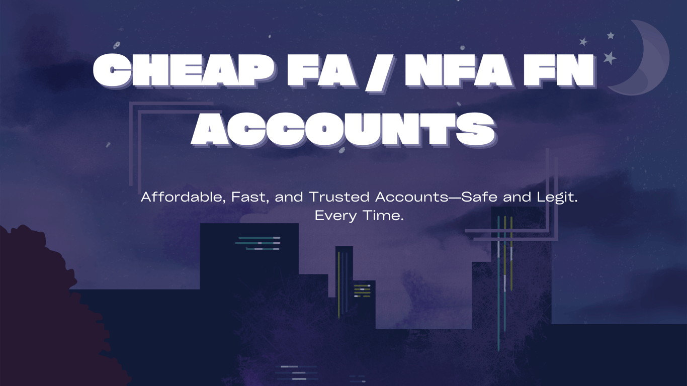 Terms & Conditions - Cheap NFA FN Accounts