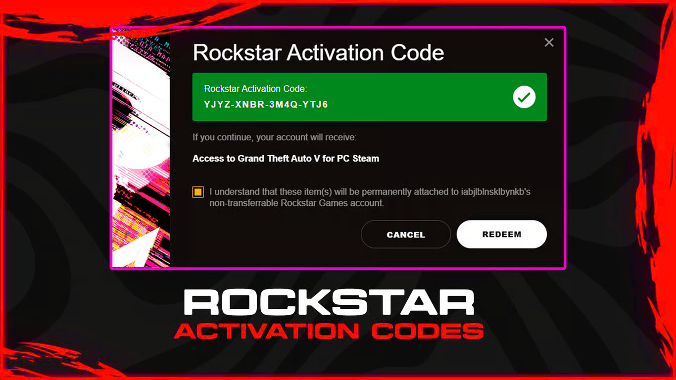 Rockstar Activation Codes