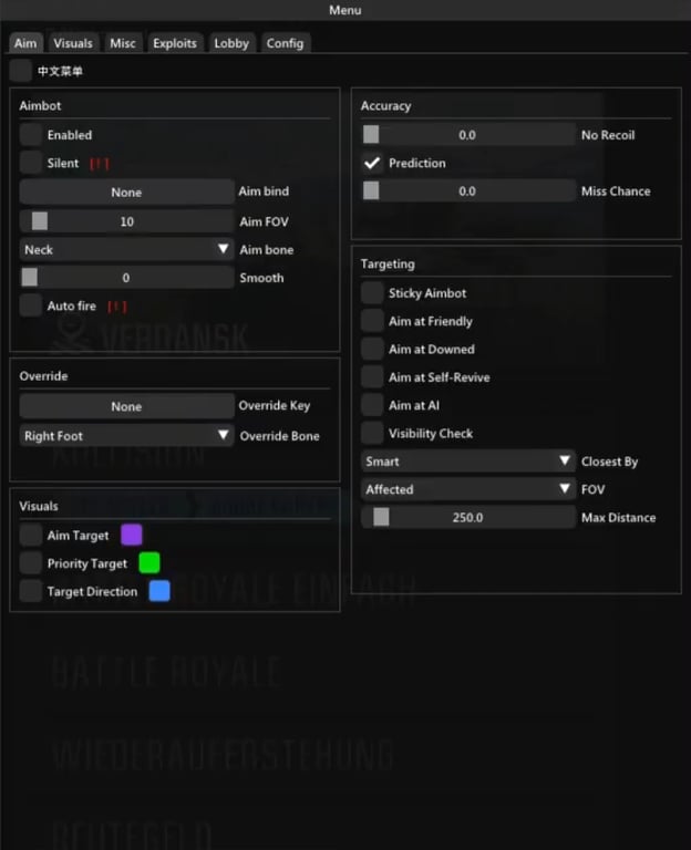 COD BO6/WARZONE 4 Internal Cheat