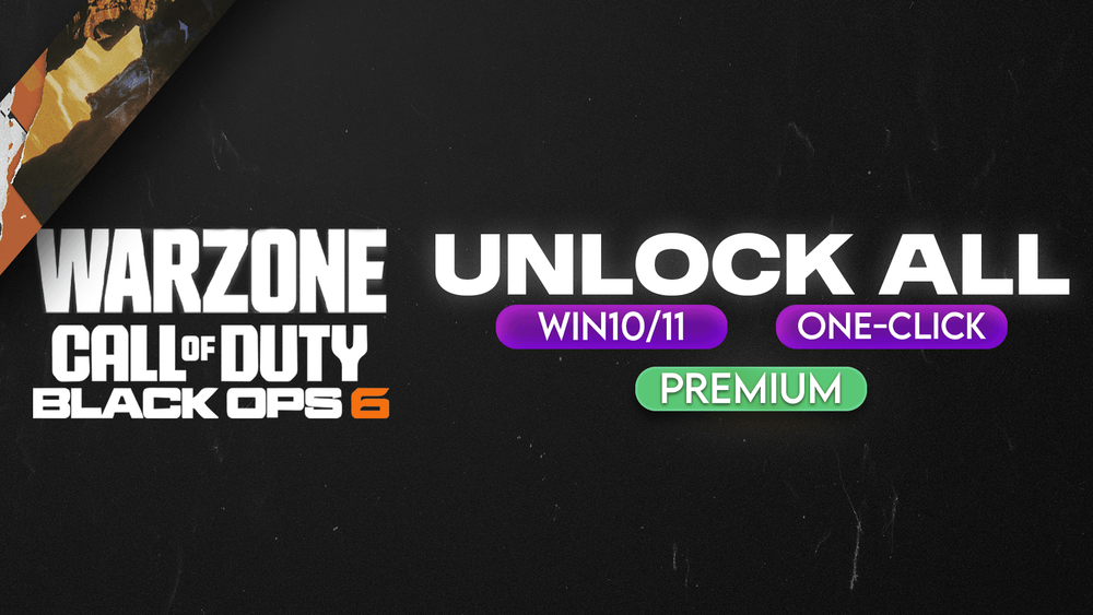 COD BO6/WZ4 UNLOCK ALL V2