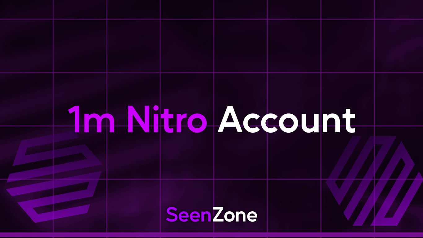 Nitro Token [ 1 Month ] FA - SeenZone