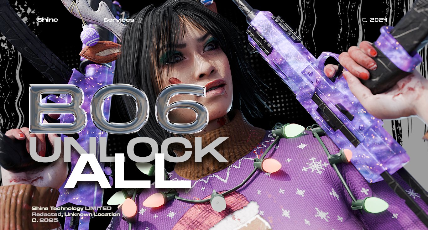 🤖BO6/WZ UNLOCK ALL