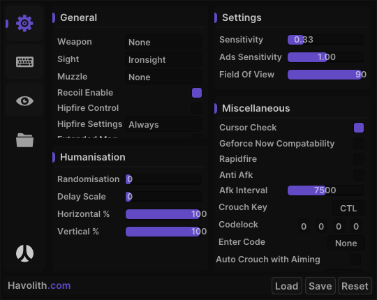 Havolith Premium RUST Script (Lifetime)