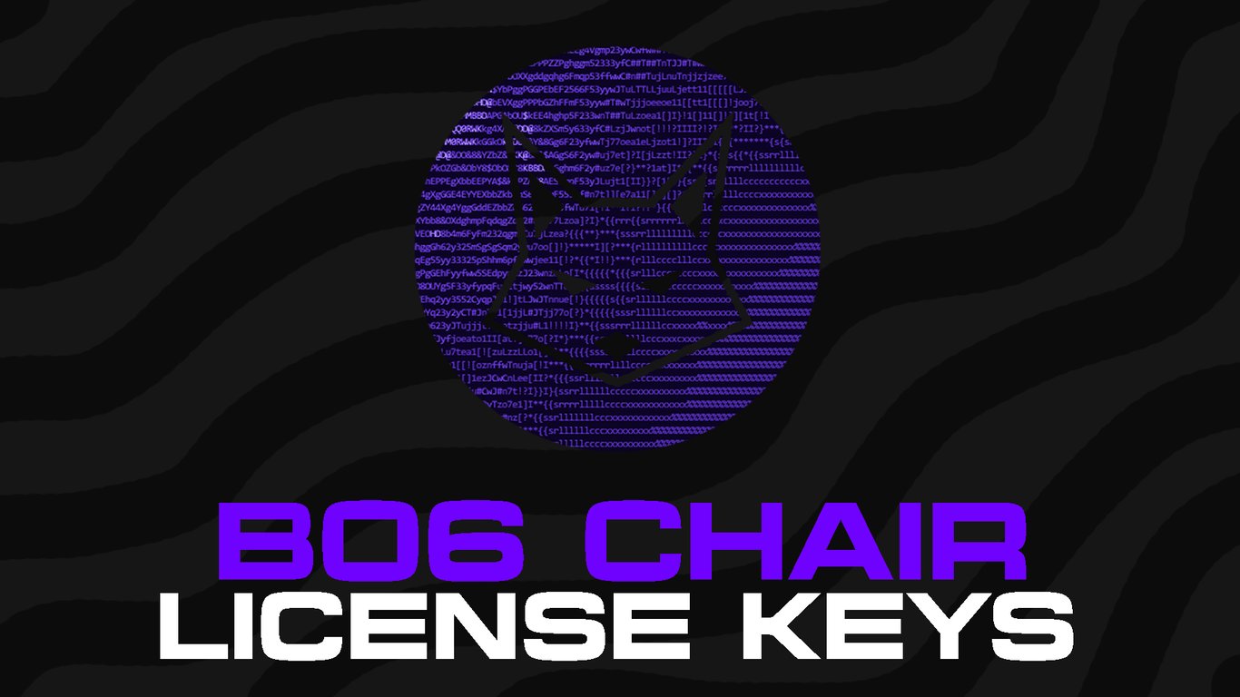 BO6 VIP Chair License Keys | BO6