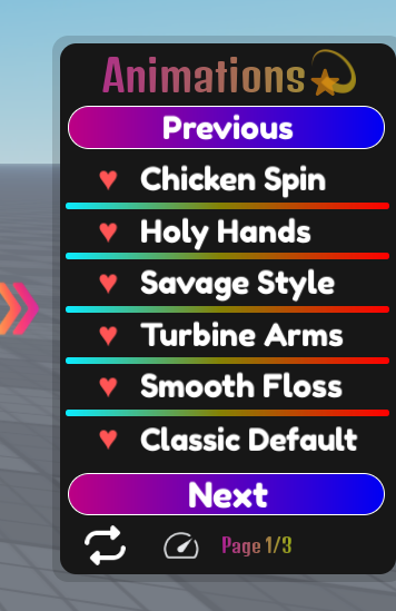 Animation UI [Roblox Studio]