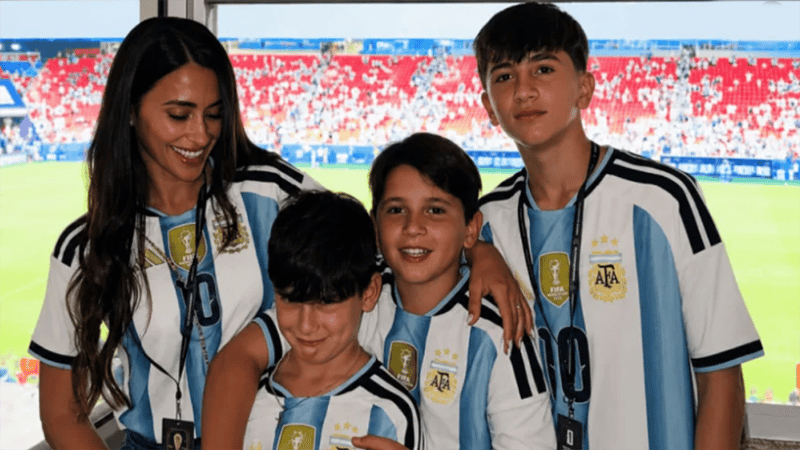 Messi draws emotional tribute from wife Antonela after historic tr