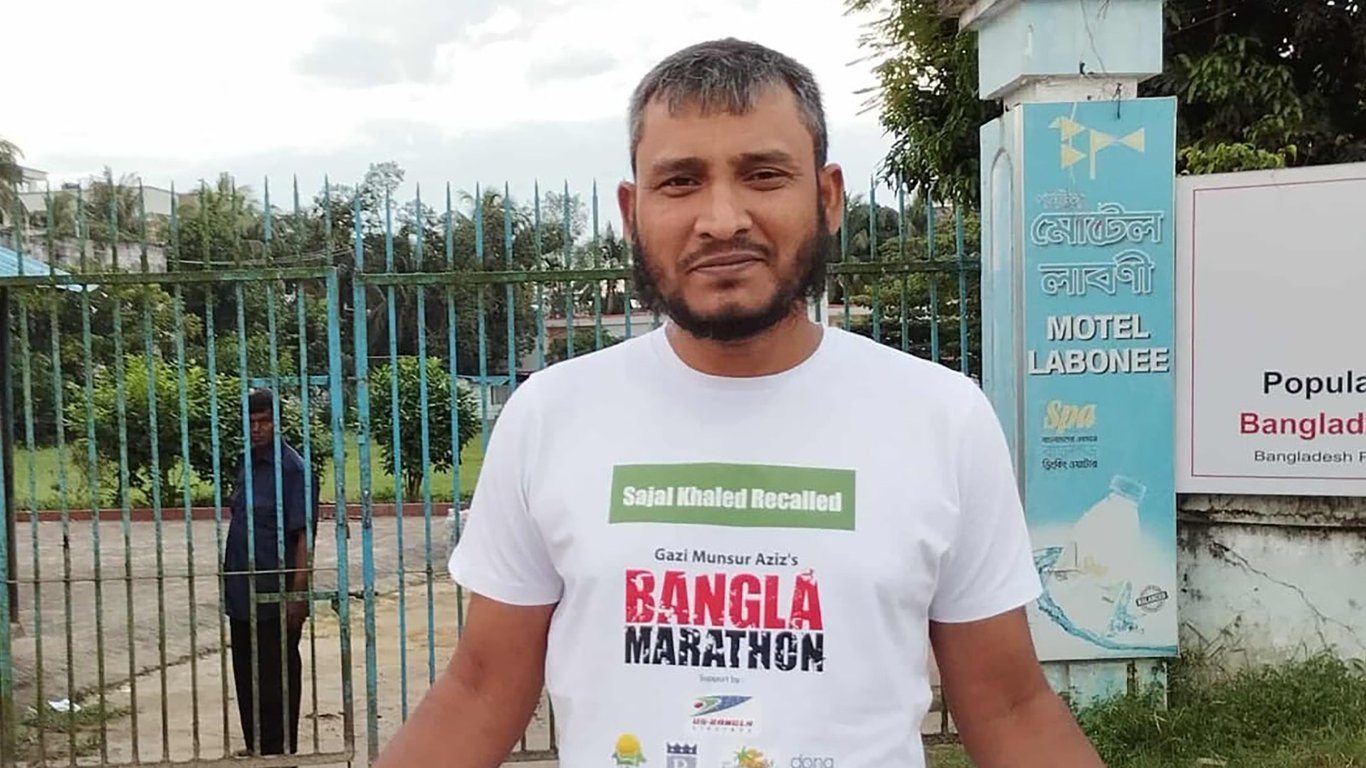 In Memory of Sajal: Aziz Completes His Seventh Solo Marathon